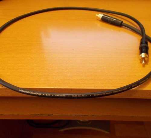 Коаксиальный цифровой кабель audioquest s3 1м USA