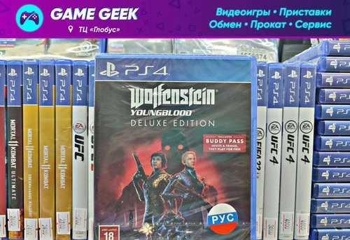 Wolfenstein Youngblood deluxe edition на PS4