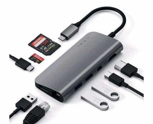 USB хаб/адаптер Satechi Aluminum Type-C