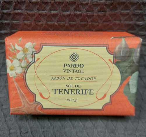 Натуральное мыло Pardo vintage sol de tenerife