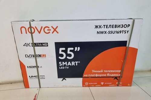 Телевизор Novex 55 дюймов Smart 4K WiFi Новый