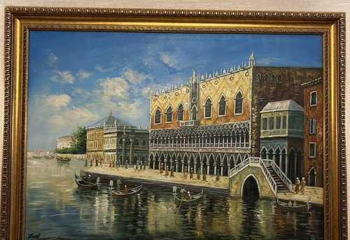 Картина маслом на холсте Венеция