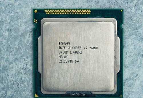 Процессор Intel Core i7-2600K 3.4Ghz 4C/8T LGA 115