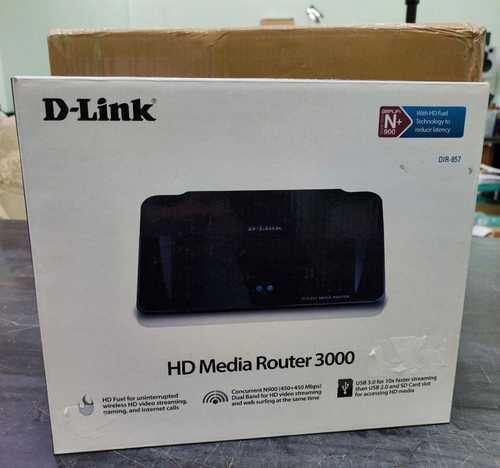 Маршрутизатор D-Link DIR-857 HD Media Router (4 по