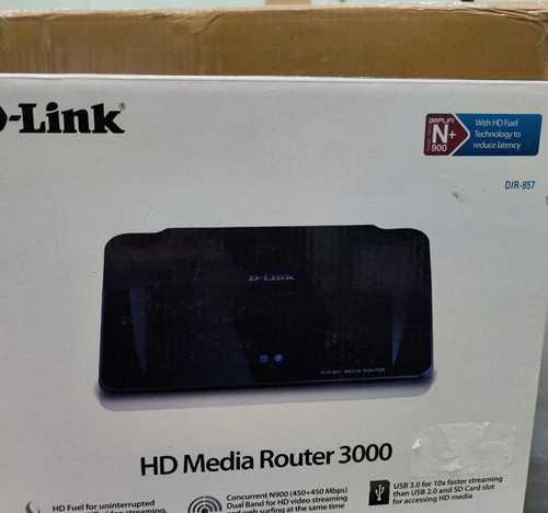 Маршрутизатор D-Link DIR-857 HD Media Router (4 по