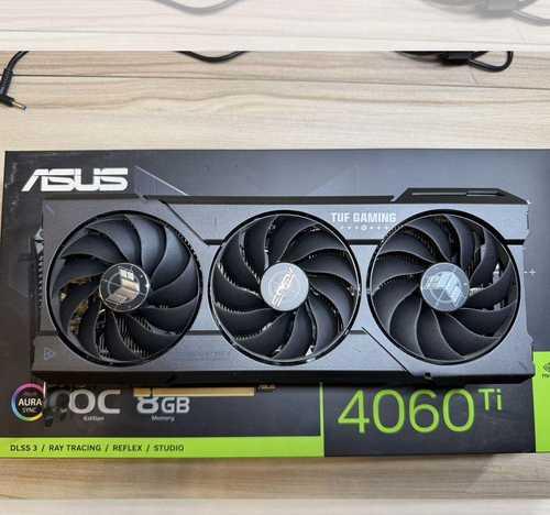 Видеокарта RTX 4060 Ti TUF 8 Гб
