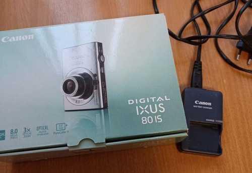 Фотоаппарат Canon Digital ixus 80 is