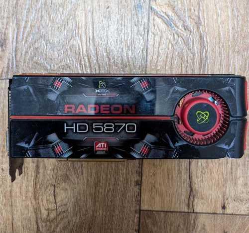 Видеокарта xfx amd radeon HD 5870