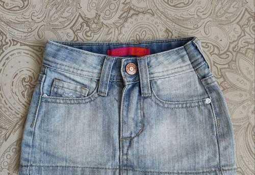 Юбка джинсовая размер 110