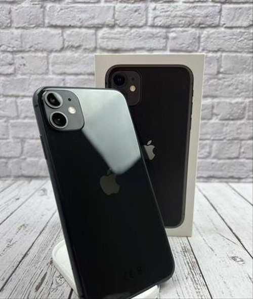 iPhone 11 64Gb Black 86Акб Рст с коробкой