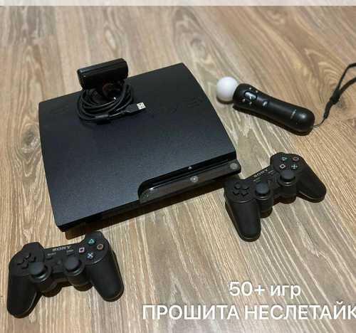 Ps 3 slim прошитая 320gb ps4