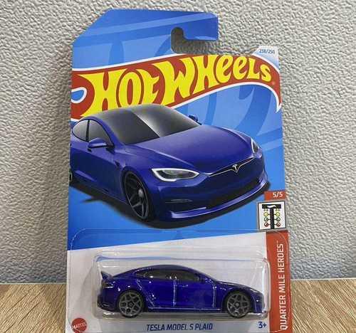 Hot wheels tesla model s plaid