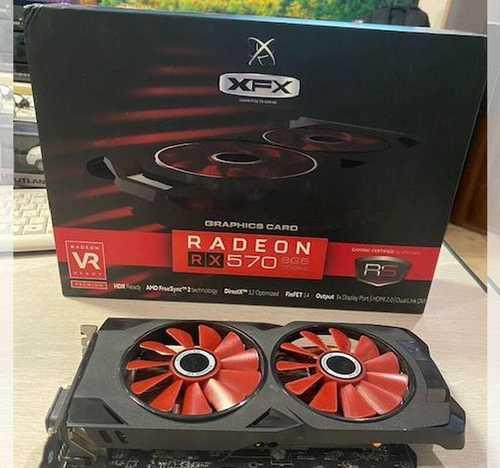 Видеокарта XFX AMD Radeon RX 570 8gb