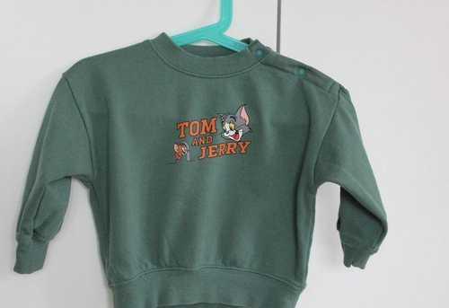 Свитшот с Том и Джерри детский 92