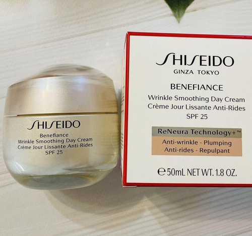 Shiseido benefiance крем для лица дневной SPF 25