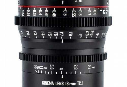 Meike Prime 18mm T2.1 Cine Lens (EF Mount S35)