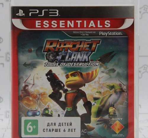 Ratchet & Clank Tools of Destruction (PS3, PL/ES)