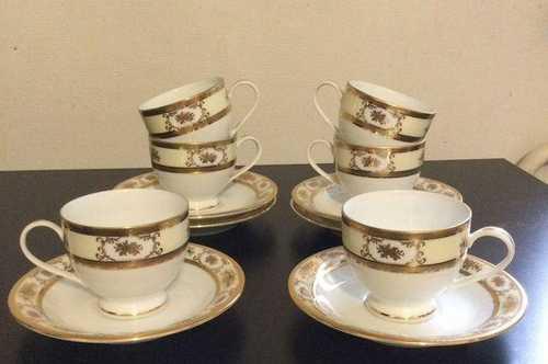 Чайно-кофейный набор yamasen gold collection fine