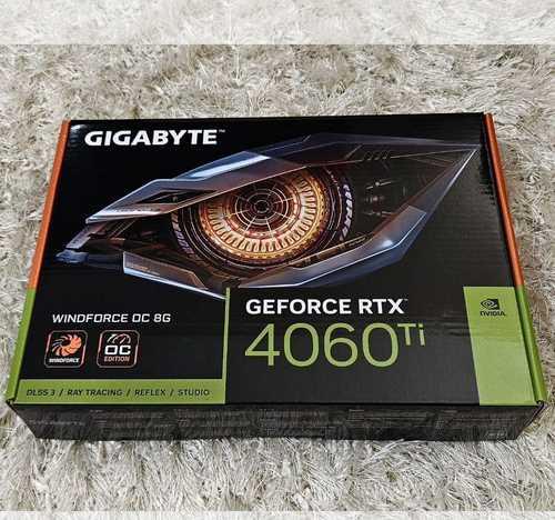 Gigabyte GeForce RTX 4060 Ti windforce OC (Новая)