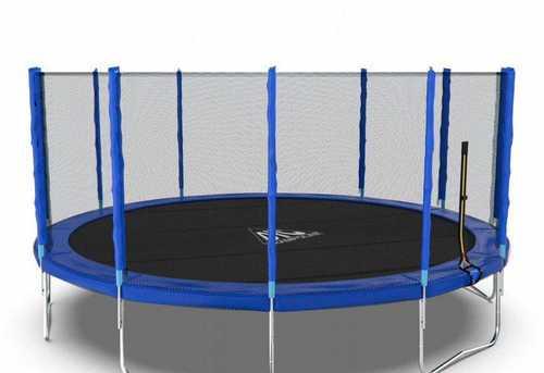 Батут DFC Trampoline Fitness 16ft наружн.сетка, с