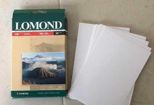 Фотобумага глянцевая Lomond для струйной печати
