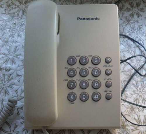 Телефон кнопочный стационарный "Panasonic"