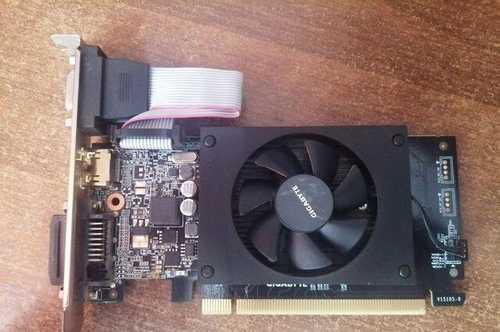 Видеокарта gigabyte GT710 2гб