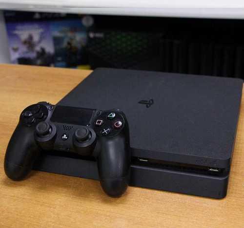 Sony playstation 4 slim 1tb 2 джойстика