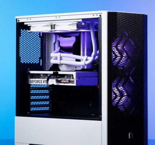 Игровой пк enigma168 RTX 4070 super 12GB NEW i5-12400F Phanteks magniumgear NEO Air White