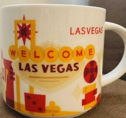 Кружка starbucks Америка новая Las Vegas