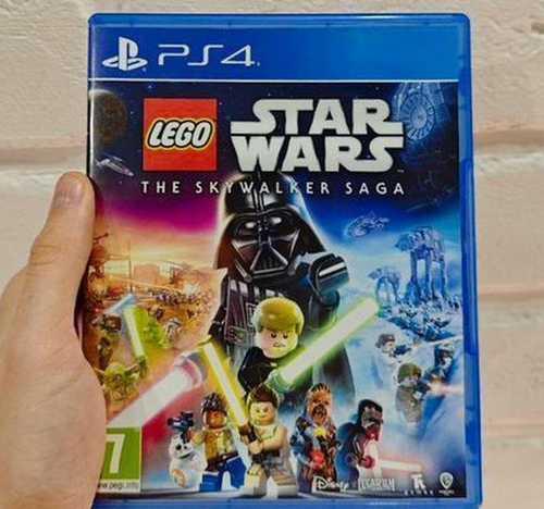 Lego star wars the skywalker saga ps4 диск