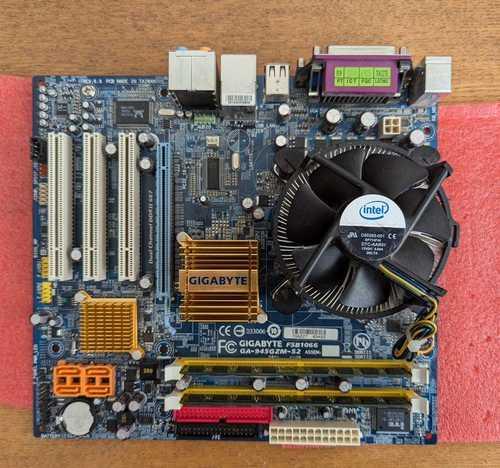 Материнская плата Gigabyte FC FSB1066 GA-945gcmx-S