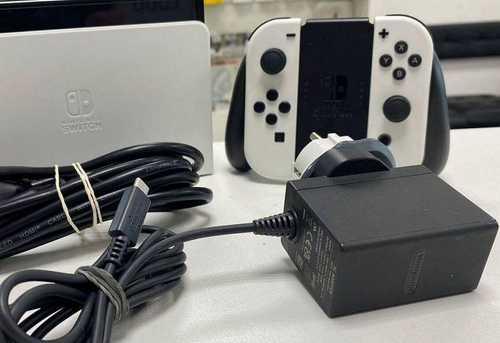 Игровая приставка Nintendo Switch oled 64Gb White