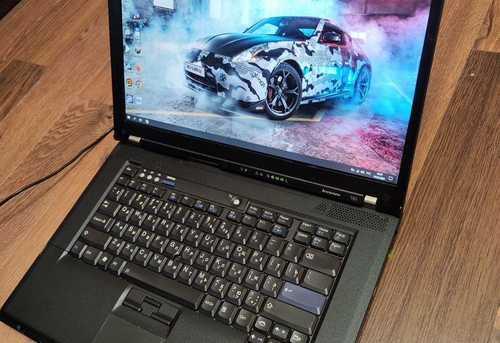 Ноутбук Lenovo T61 (15.4", P8600, 4 гб, 320HDD)