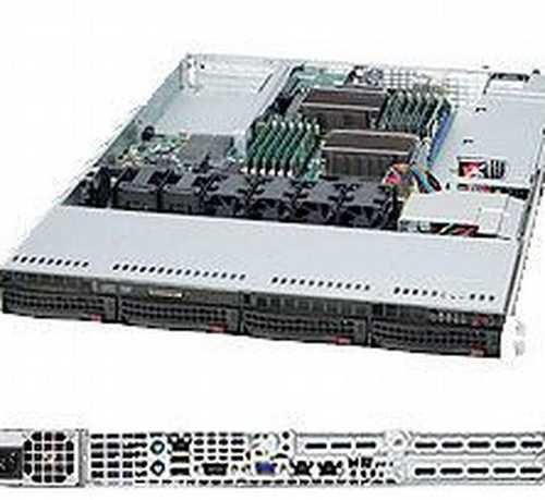 Сервер Supermicro SYS-6016T CSE-815 1х560W 4х3,5