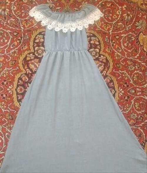 Платье Летнее женское 42 44 длинное