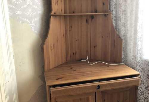Буфет угловой Икеа Лексвик