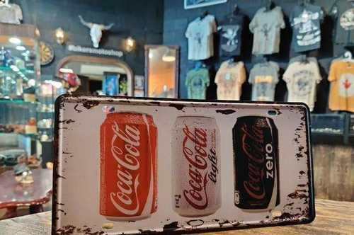 Номер-сувенир баночки Coca-Cola