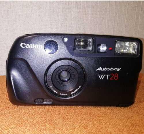 Пленочная эпоха canon autoboy WT28