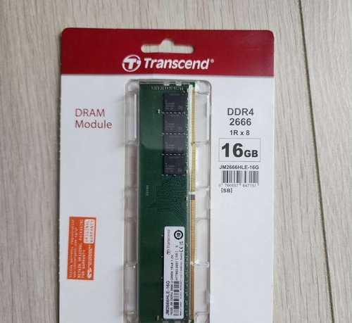 Оперативная память transcend ddr4 16Gb U-dimm