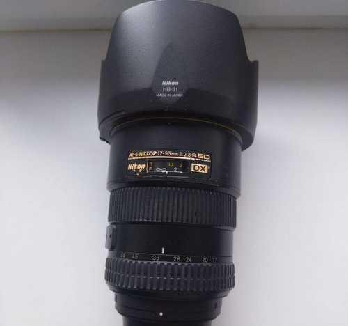 Nikon 17-55mm f/2.8G ED-IF AF-S DX