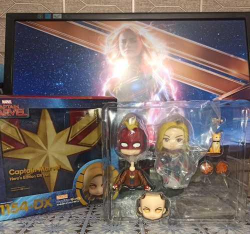 Фигурка Captain Marvel Nendoroid 1154 - DX