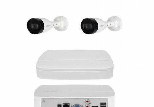 Комплект видеонаблюдения 2 камеры EZ-IP