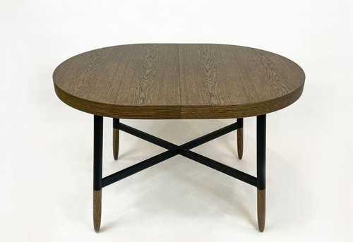 Раздвижной стол в стиле Лофт "Kombi" Темный Дуб