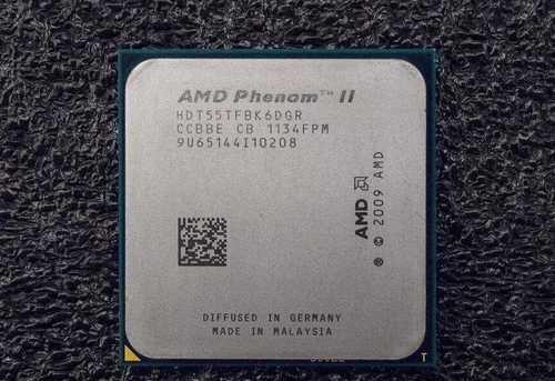 AM3 AMD Phenom II X6 1055T / 6 ядер до 3.3ghz 125W