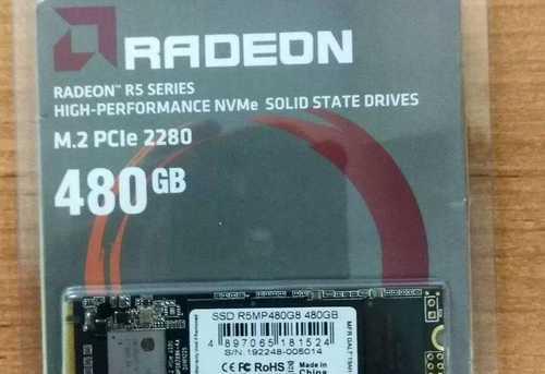 SSD накопитель AMD Radeon NVme M.2 2280 480Гб
