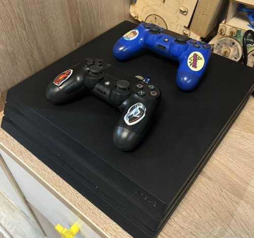 Sony playstation 4 pro 1tb 2 геймпада