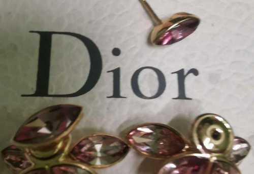 Серьги christian Dior