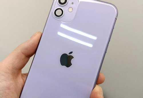 Корпус Оригинал iPhone 11 фиолетовый