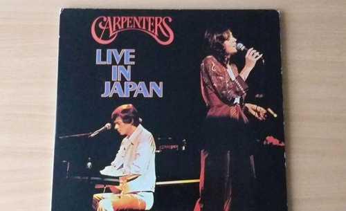 2LP Carpenters "Live In Japan" Japan 1974 NM+